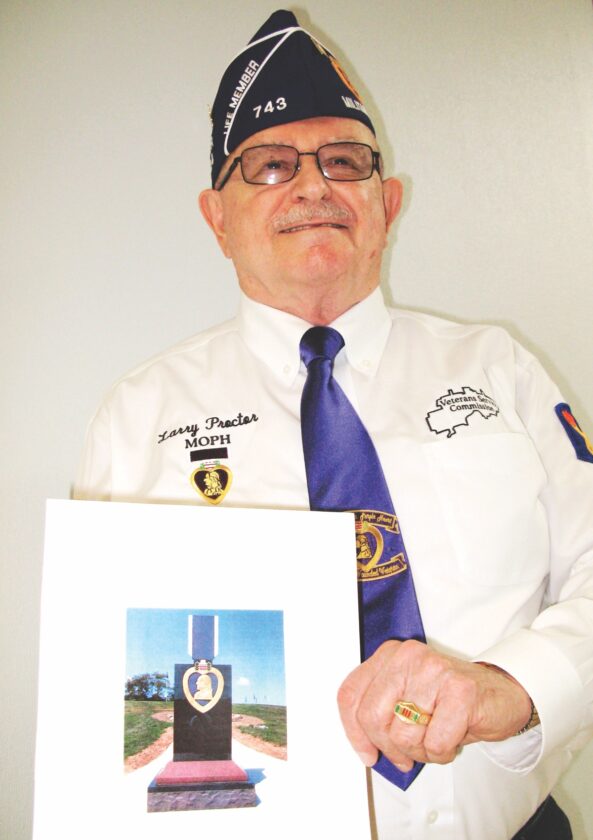 Set in stone: Purple Heart Monument to be dedicated Aug. 7 | News ...